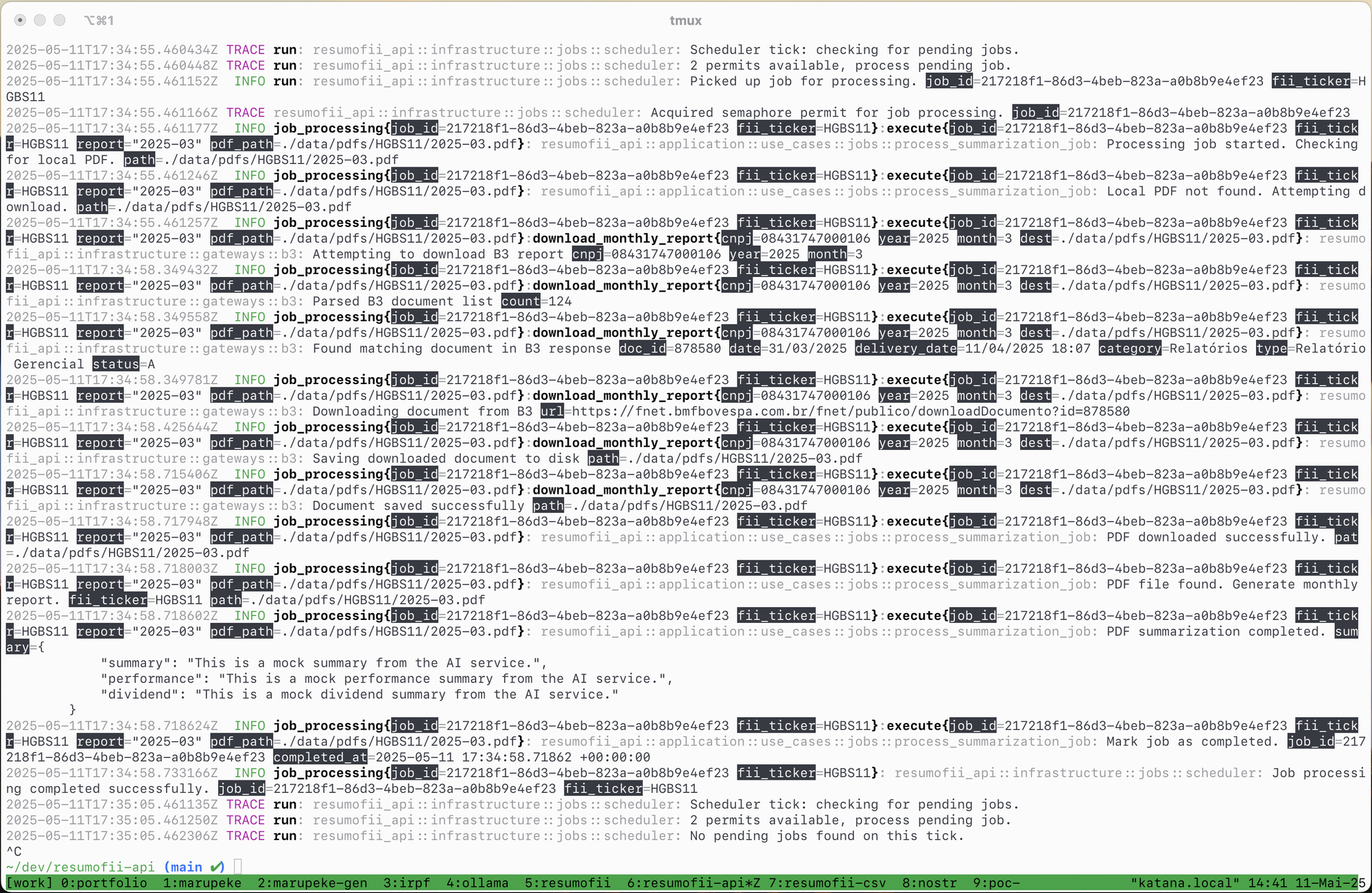 The Scheduler Loop: Job Queues and PDF Downloads